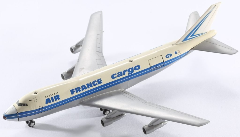 Schuco airplane Boeing 747 “Jumbo Jet” Air France cargo #1025 ...